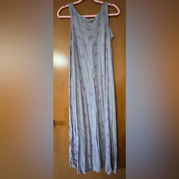 Fighting Eel | Dresses | Fighting Eel X Sig Zane Gray And Purple Floral ...